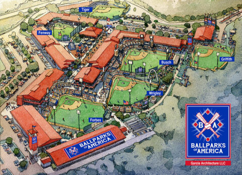 Replicas of famous ballparks being built in Branson, Missouri - Archer ...